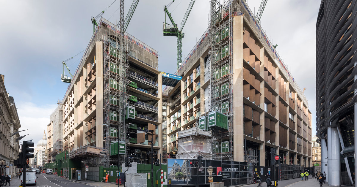 Lord Foster and Michael R. Bloomberg Host Topping Out Ceremony for ... Lord Foster and Michael R. Bloomberg Host Topping Out Ceremony for ...